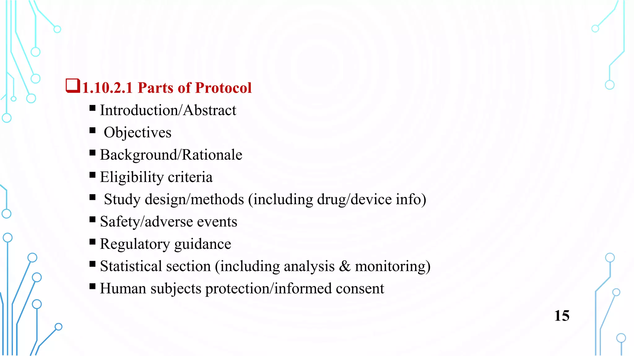 Guidelines for Preparation of Documents, Clinical Study Report Clinical ...