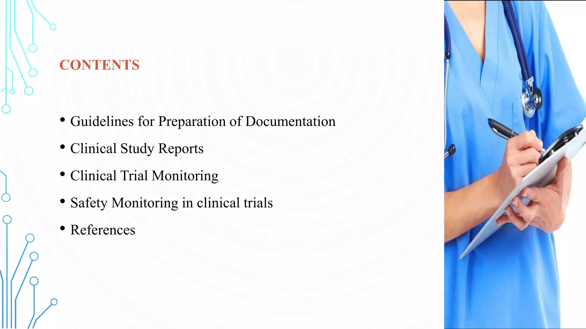 Guidelines for Preparation of Documents, Clinical Study Report Clinical ...