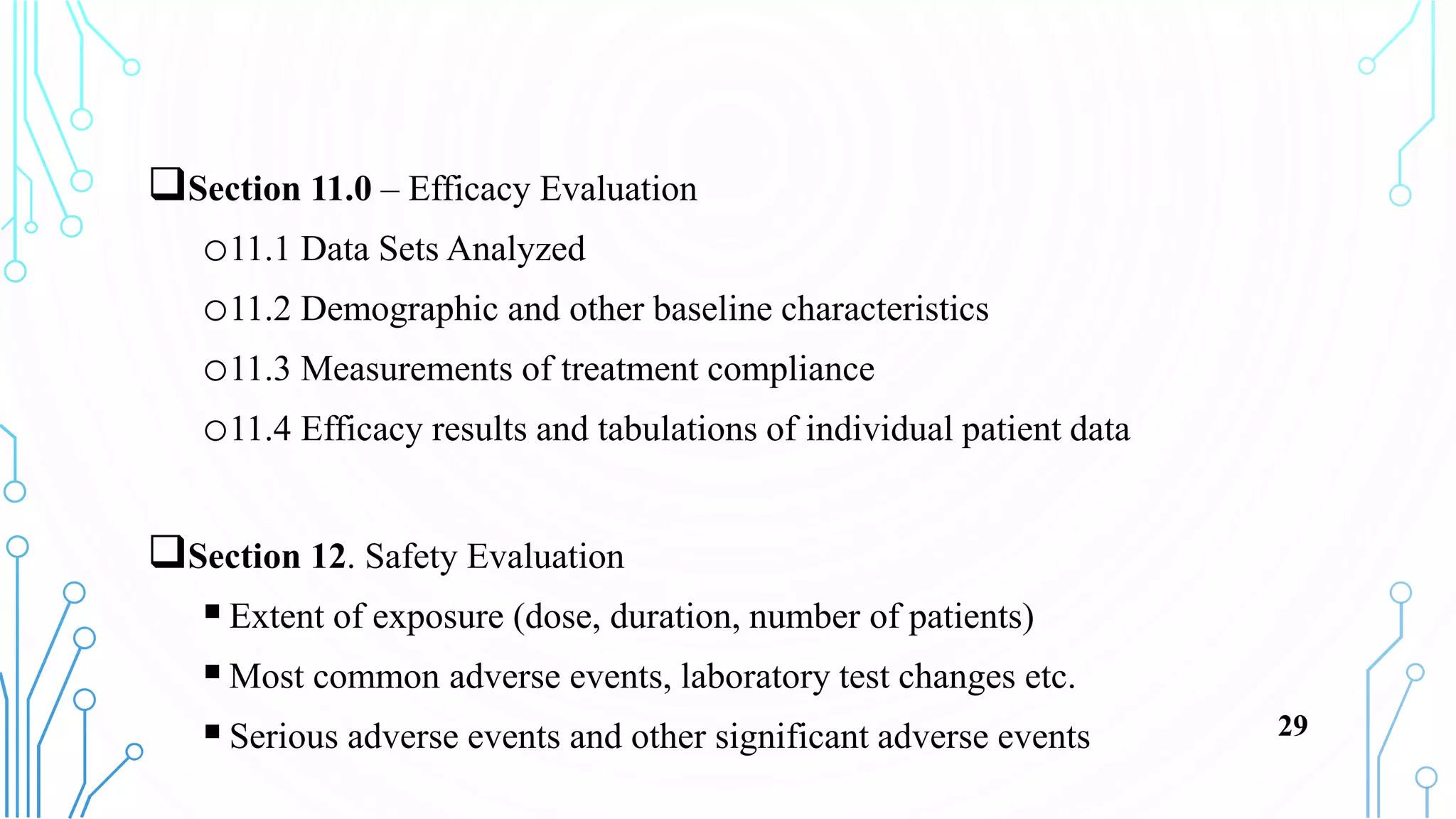 Guidelines for Preparation of Documents, Clinical Study Report Clinical ...