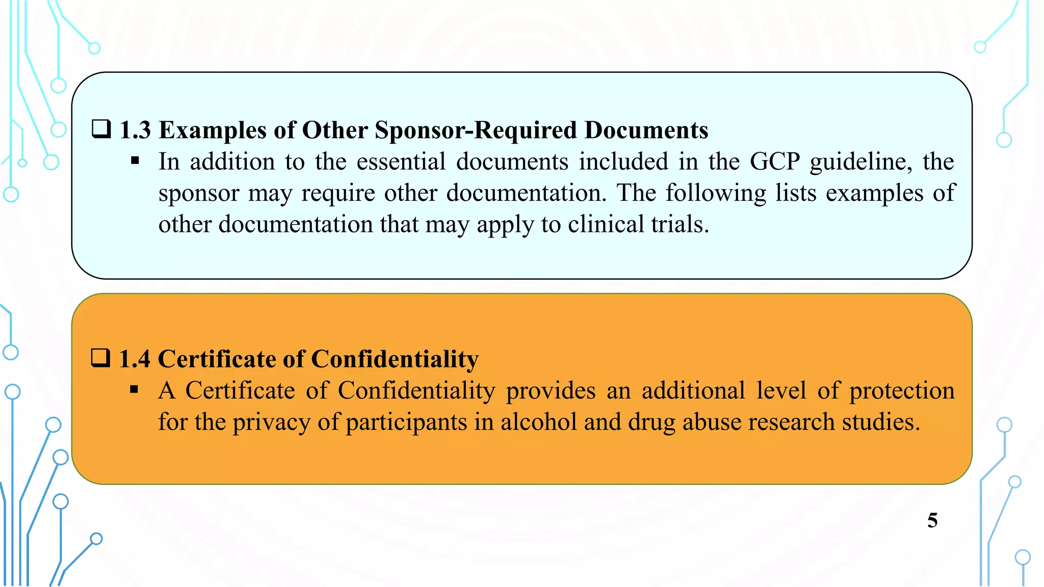Guidelines for Preparation of Documents, Clinical Study Report Clinical ...