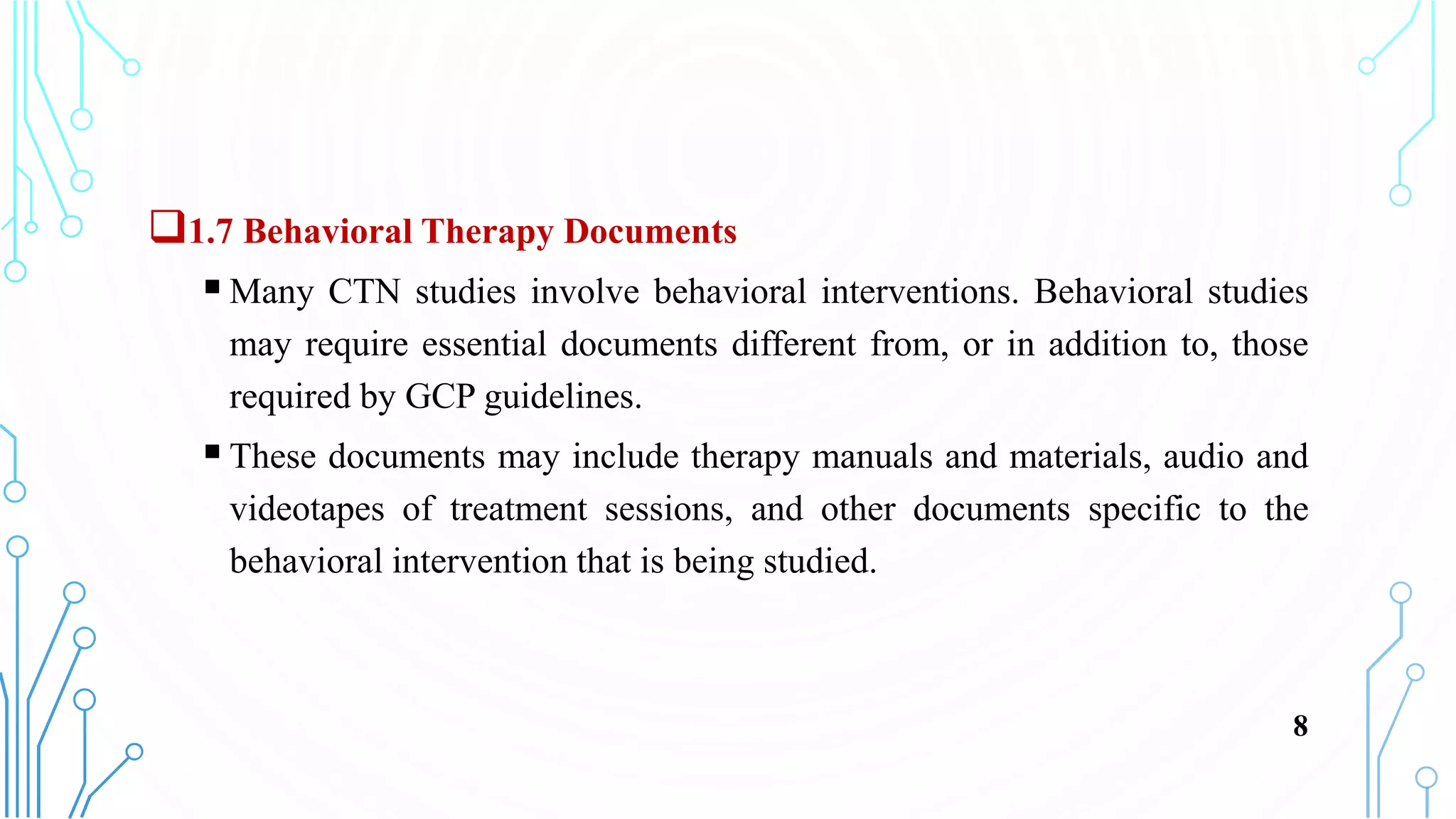 Guidelines for Preparation of Documents, Clinical Study Report Clinical Trial Monitoring Safety ...
