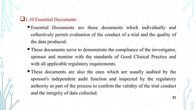 Guidelines for Preparation of Documents, Clinical Study Report Clinical ...
