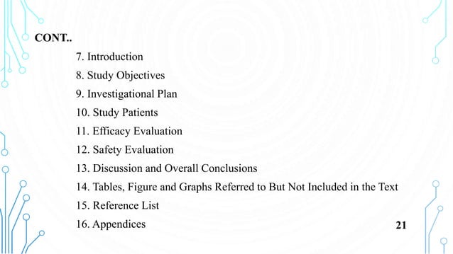 Guidelines for Preparation of Documents, Clinical Study Report Clinical Trial Monitoring Safety ...