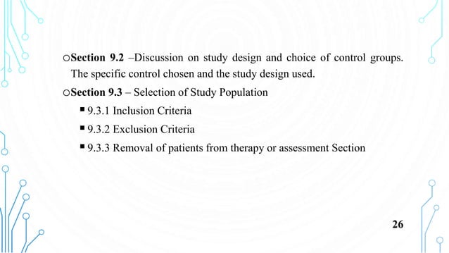 Guidelines for Preparation of Documents, Clinical Study Report Clinical ...