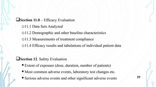 Guidelines for Preparation of Documents, Clinical Study Report Clinical ...