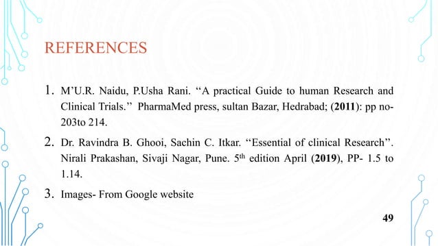 Guidelines for Preparation of Documents, Clinical Study Report Clinical ...
