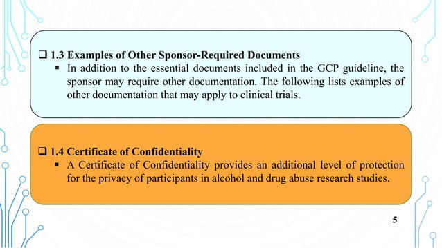Guidelines for Preparation of Documents, Clinical Study Report Clinical ...