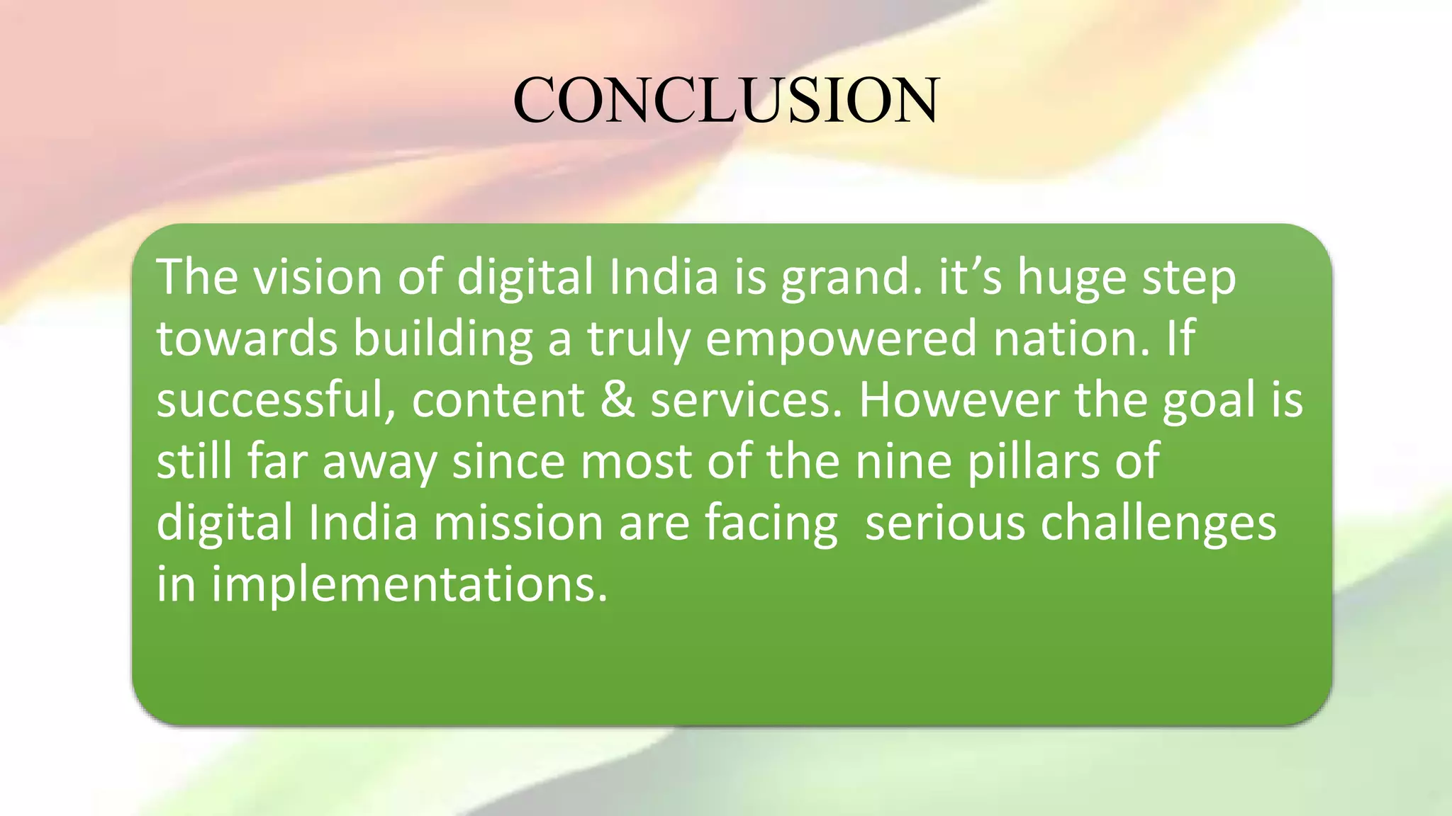 DIGITAL INDIA | PPTX