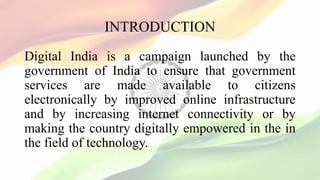 DIGITAL INDIA | PPTX