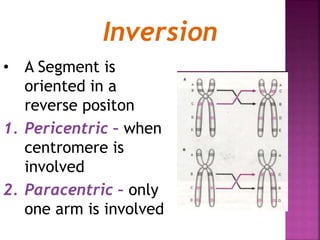 Dinesh genetics presentation chromosomal abberation | PPT