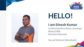 IoT with Salesforce - India Dreamin Presentation | PPT