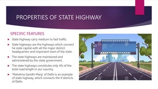 National Highway and State highway | PPTX