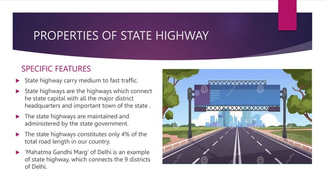 National Highway and State highway | PPTX