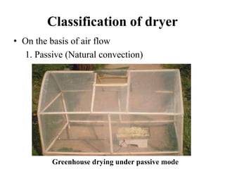 green house dryer for food drying | PPT