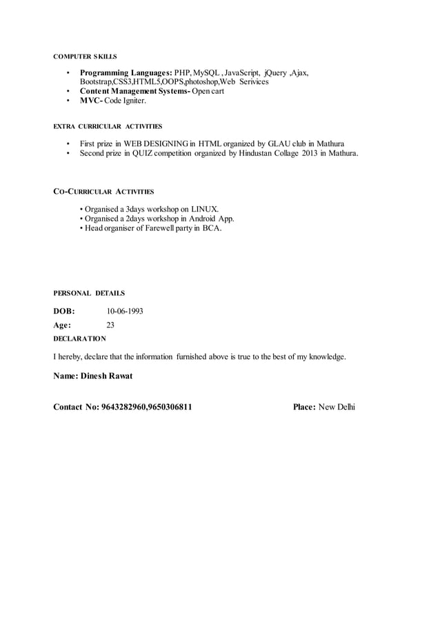Dinesh rawat new | PDF