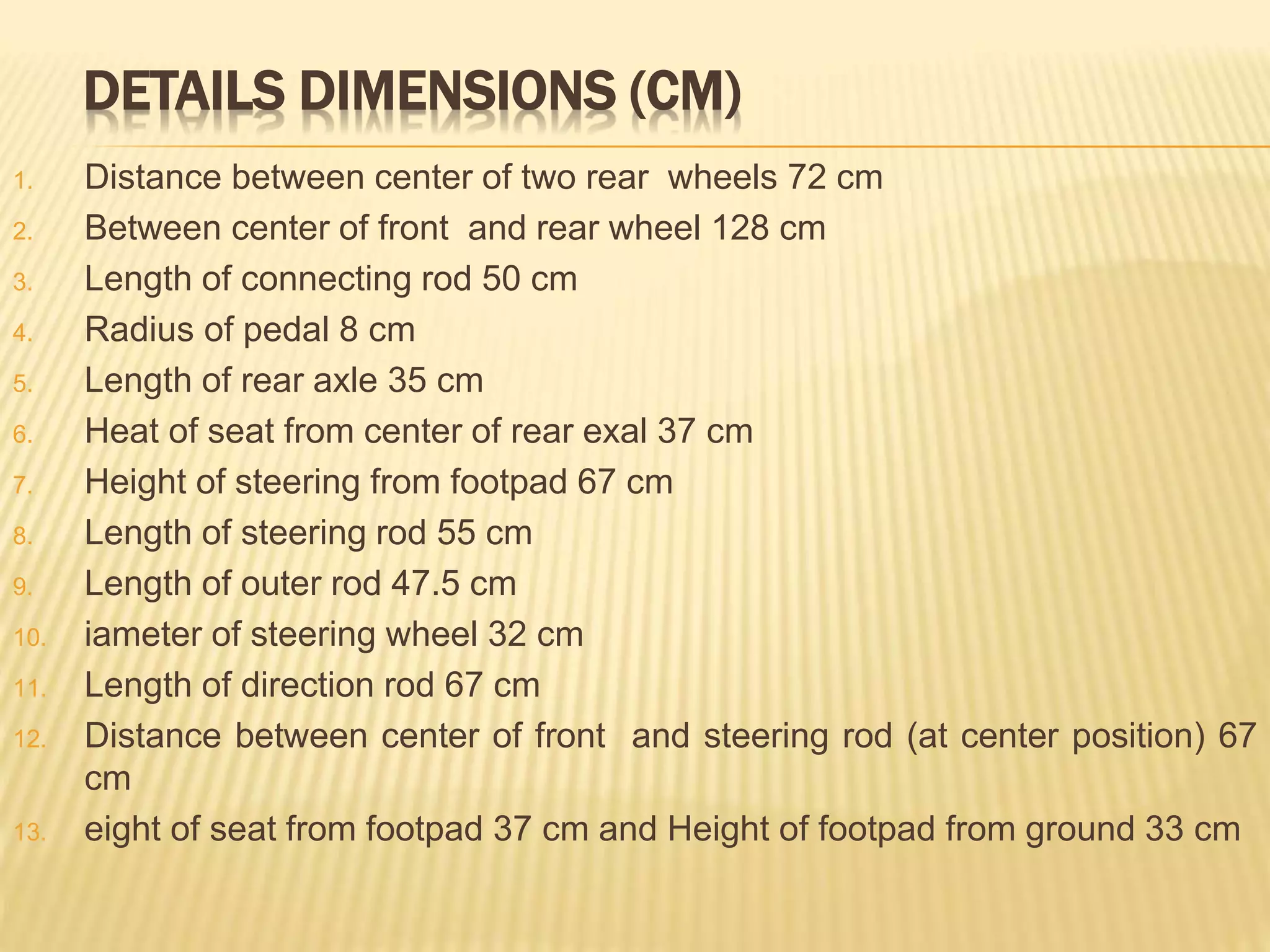 3-wheel handicap cycle | PPTX