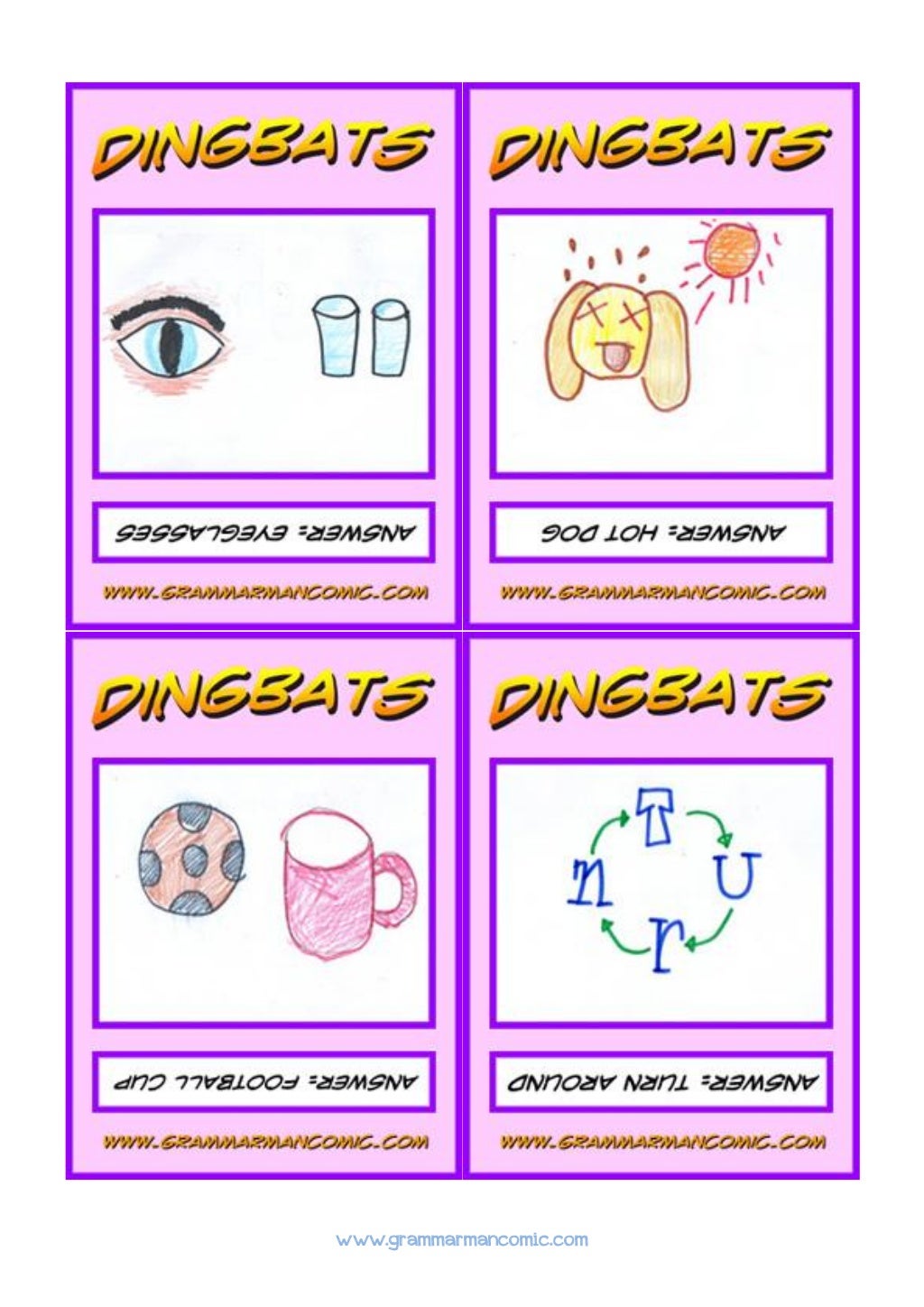 Quizmasters Dingbats