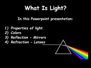 physics behind light | PPT