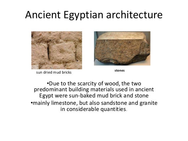 Egyptian Construction Material