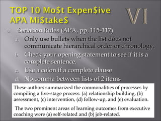 Dingman apa presentation (rev) | PPT