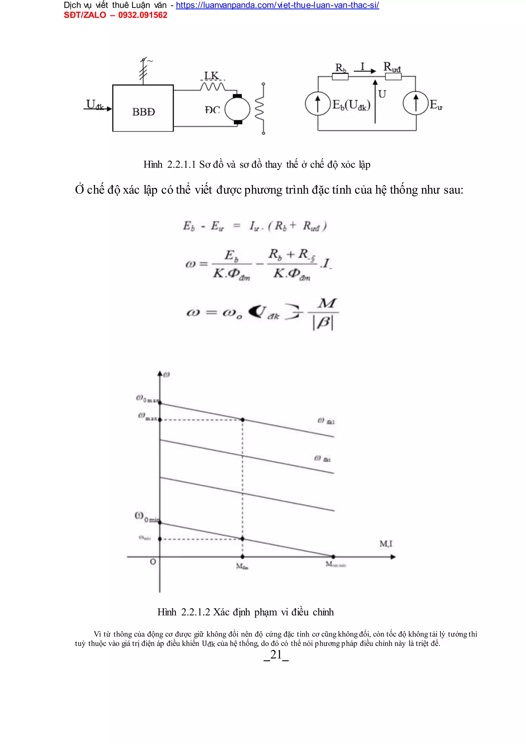 luan van thac si thiet ke he thong dieu khien dong co mot chieu | PDF