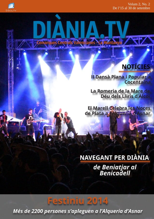 DIÀNIA.TV - del 16 al 30 de setembre de 2014 | PDF