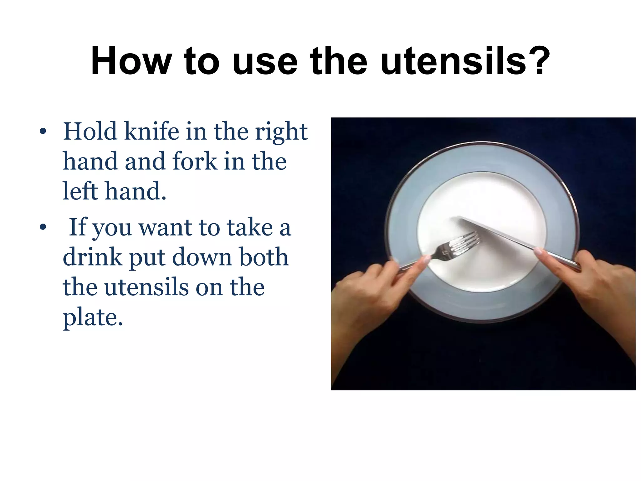 Dining etiquette-ppt | PPTX