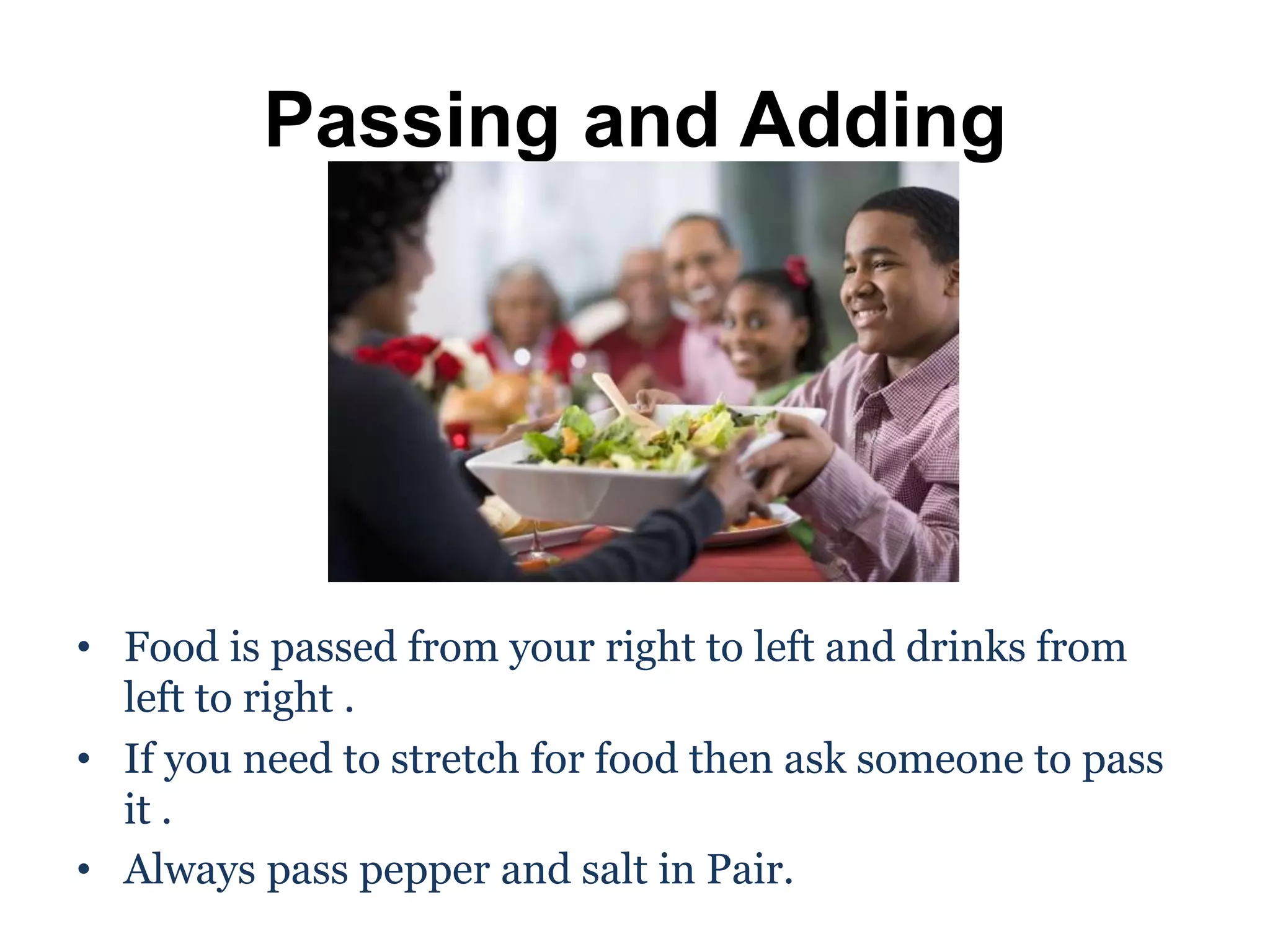 Dining etiquette-ppt | PPTX