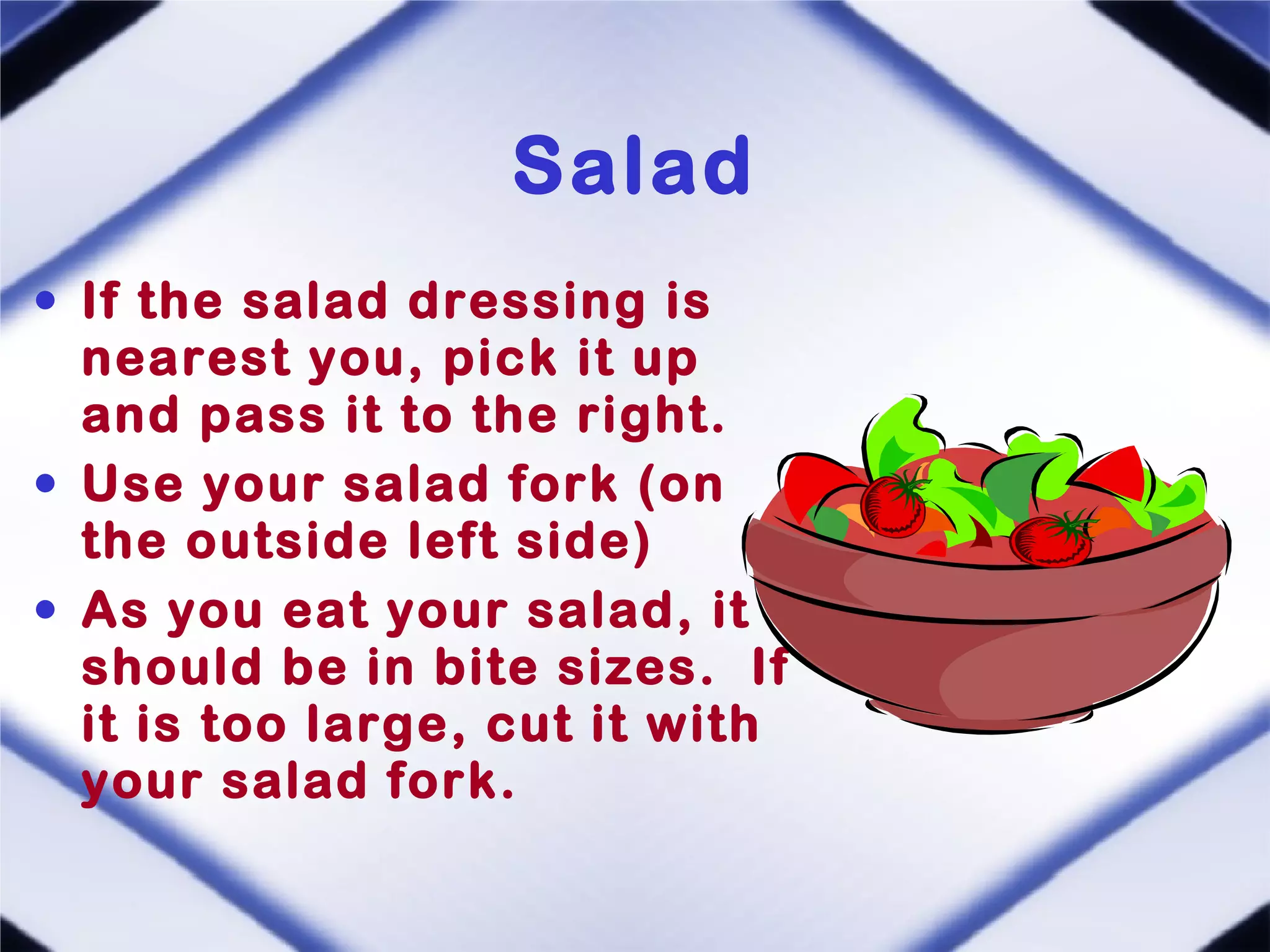 Business Dining Etiquette | PPT