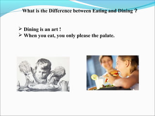 Dining etiquette | PPT