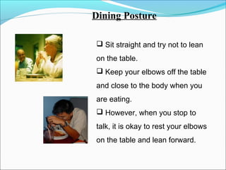 Dining etiquette | PPT