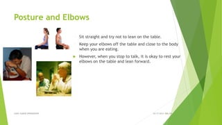 Dining etiquette | PPTX