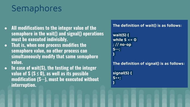 Dining philosopher problem operating system | PPTX