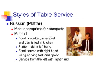 Dining room service | PPTX