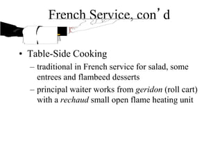 DiningServiceStyles.ppt