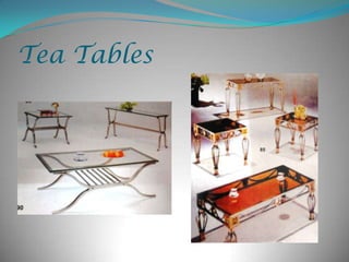 Dining tables | PPTX