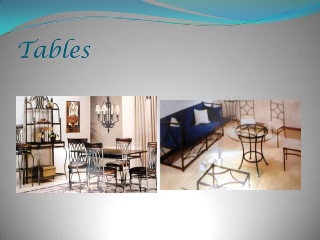 Dining tables | PPTX