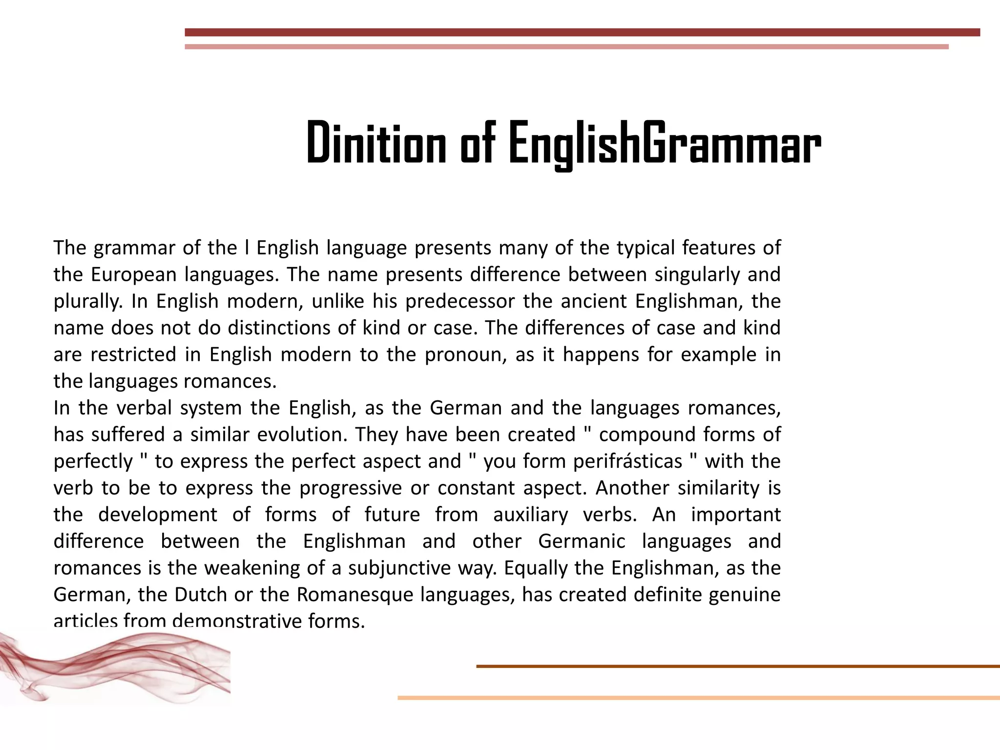 English grammar | PPT