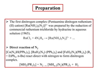 Dinitrogen complexes | PPT