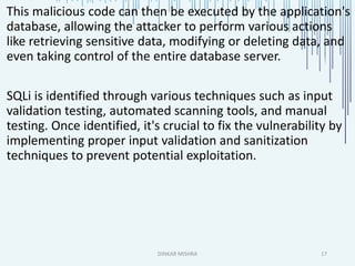 Solving Labs for Common Web Vulnerabilities | PPTX
