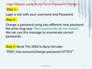 Solving Labs for Common Web Vulnerabilities | PPTX