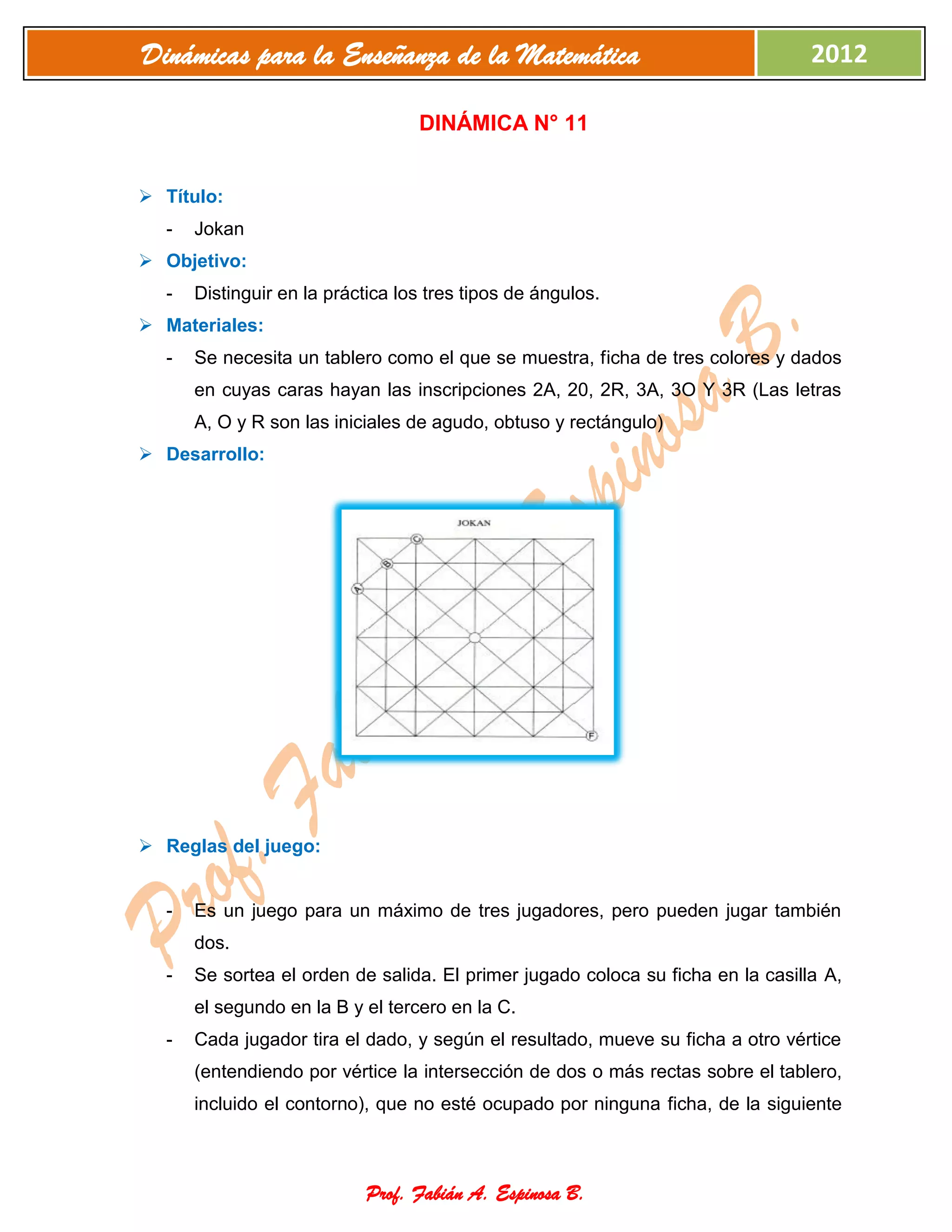 Dinámicas de matemática | PDF