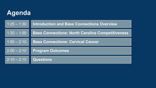 Bass Connections: Global Value Chain Research | PPTX