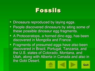 Dinosaur Ppt Project 1213297748358502 8 | PPT