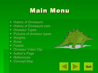 Dinosaur Ppt Project 1213297748358502 8 | PPT