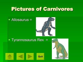 Dinosaur Ppt Project | PPT