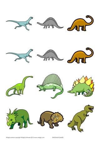 Dinosaur games | PDF