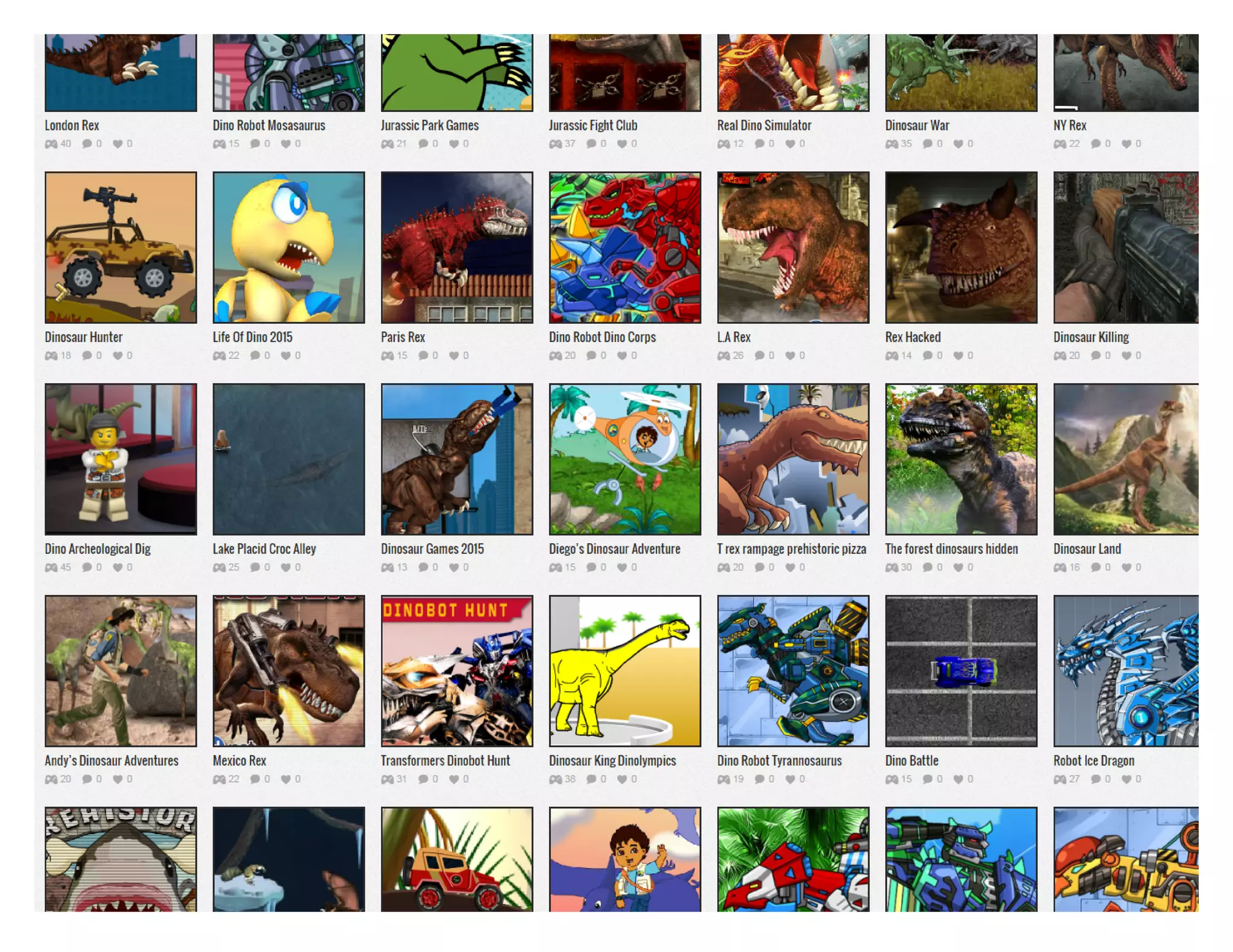Dinosaurgames | PDF