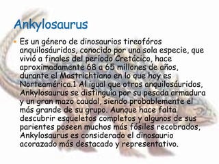 Dinosaurios | PPTX