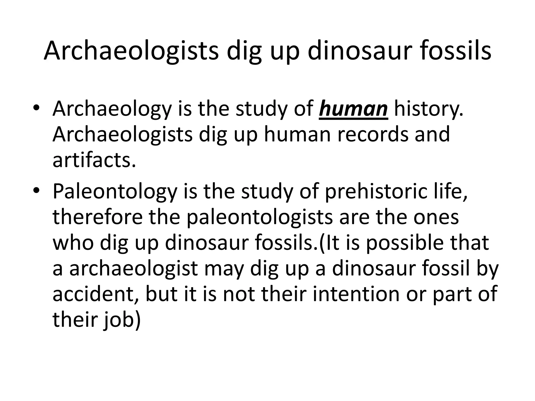 Dinosaur myths | PPTX